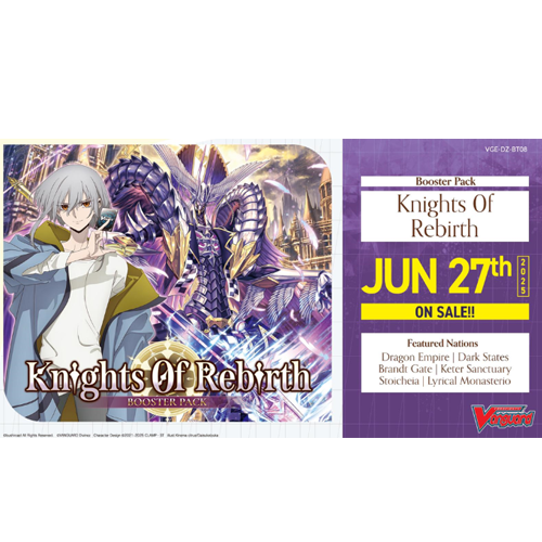 Cardfight Vanguard | [Z-BT08] Knights of Rebirth | Knights of Rebirth ...
